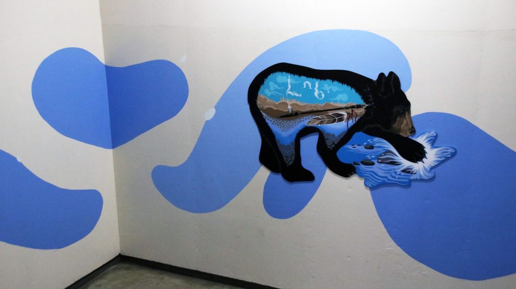 New river mural unveiled at university LRT station - The Gateway