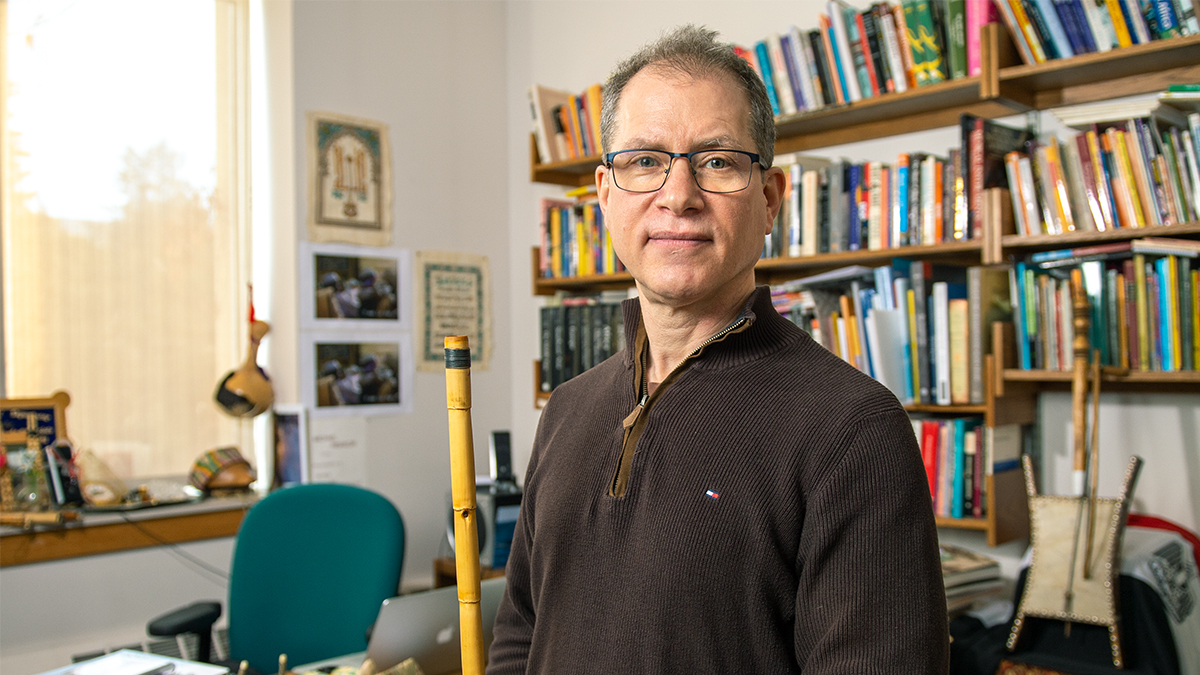 Ethnomusicologist Michael Frishkopf uses music as "social technology"