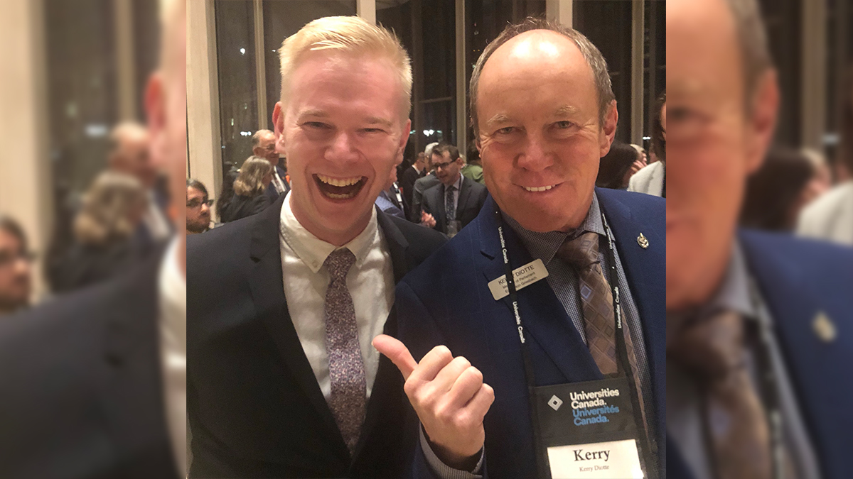 SU president criticized for photo with controversial MP - The Gateway