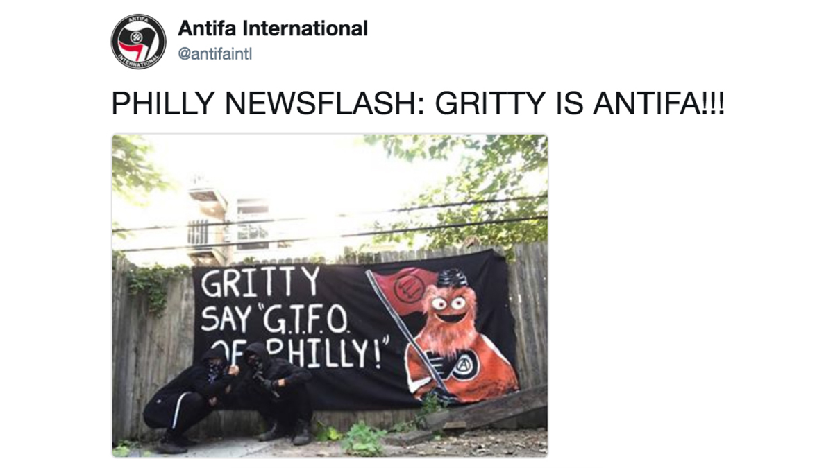 Top 10: Memes of 2018, #2: Antifascist Gritty - The Gateway