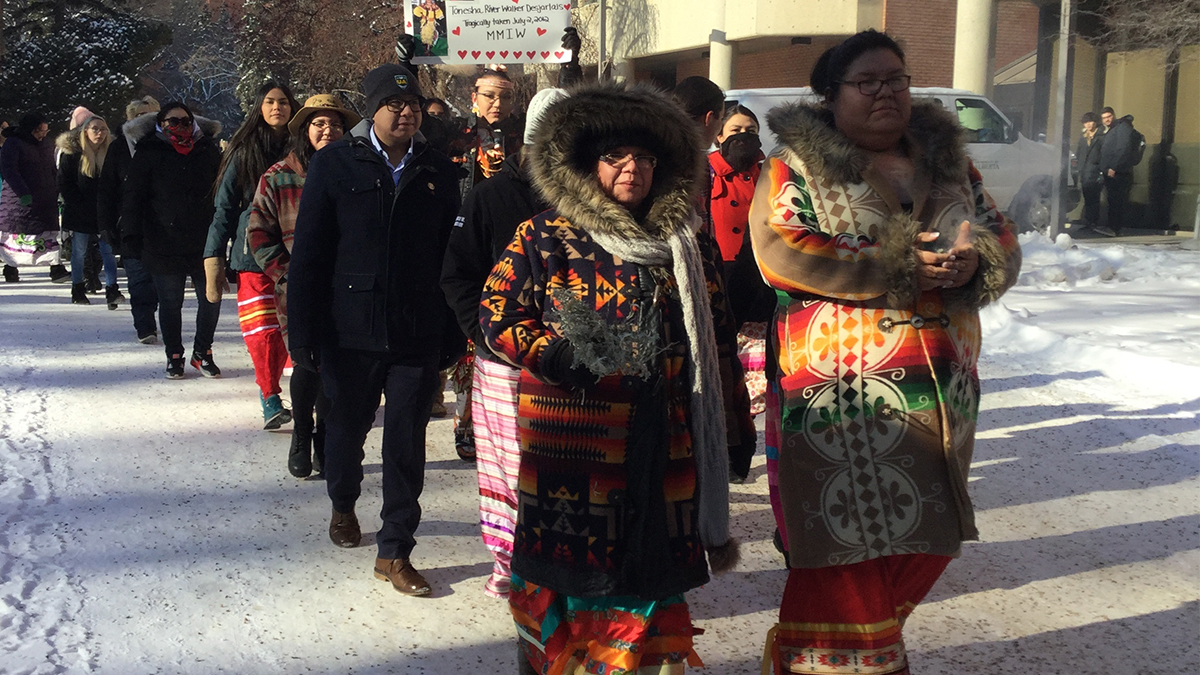 Native Studies Students' Association holds third annual march for ...