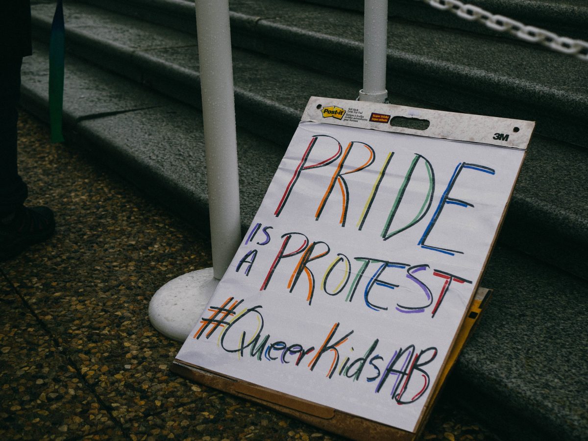 Photostory: Pride is a Protest, Rally for QSAs - The Gateway