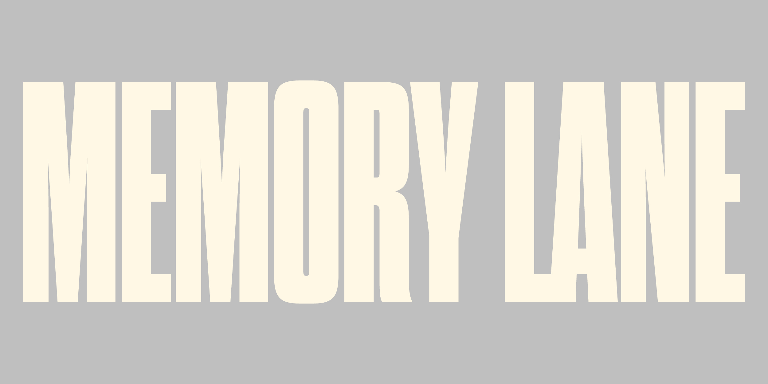 Memory lane - The Gateway