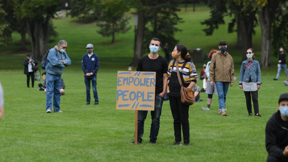 U of A students rally in support of universal basic income - The Gateway
