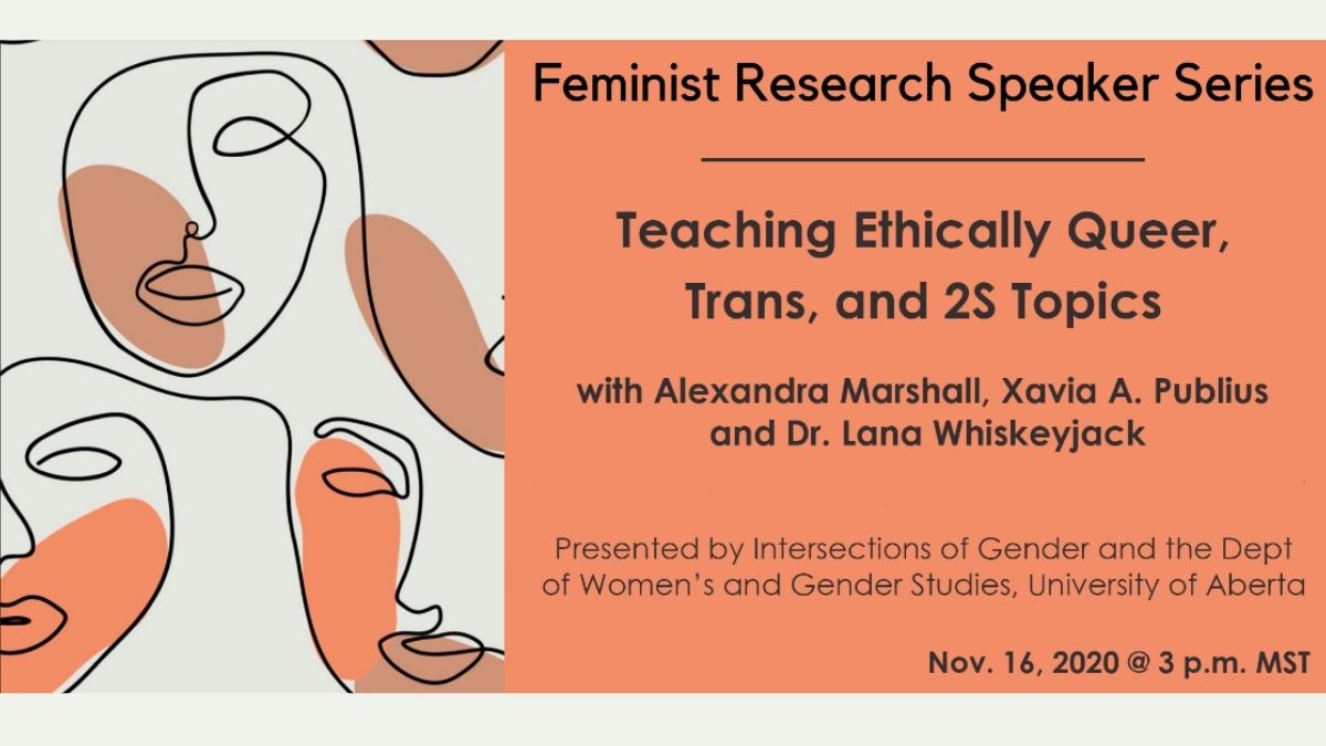 U of A's Intersections of Gender to host webinar on teaching 2SLGBTQ ...