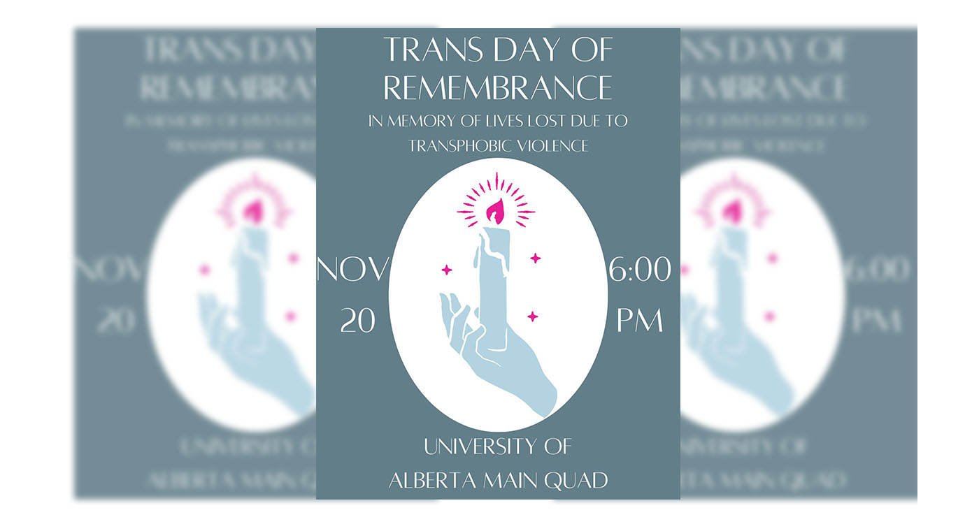Trans Day of Remembrance honoured at student-organized vigil - The Gateway