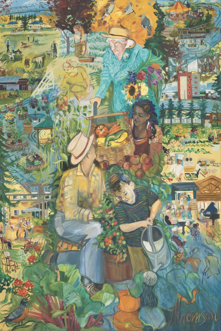 U of A Master's student connects generations through painting - The Gateway