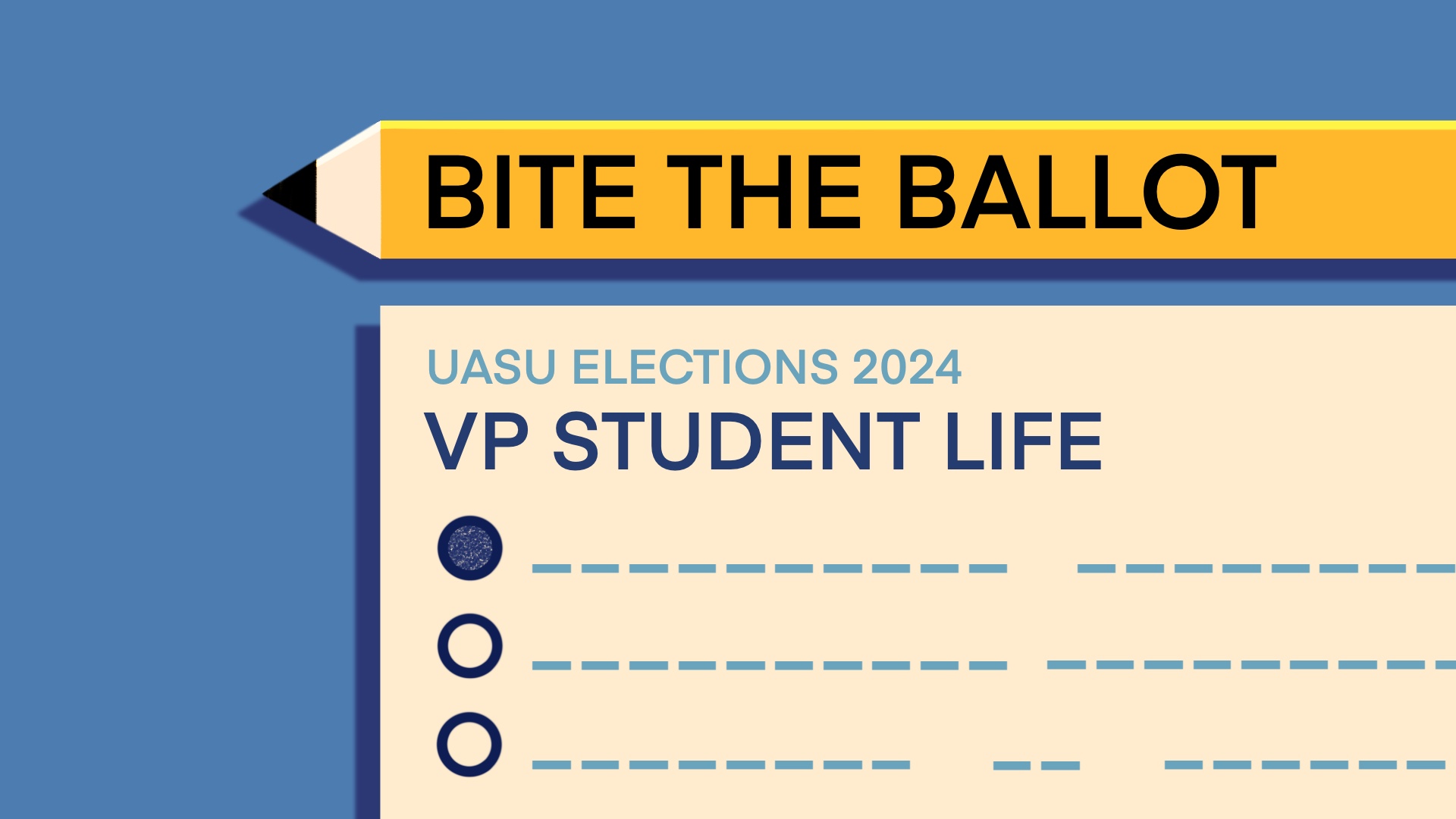 Bite the Ballot: Vice-President (Student Life) - The Gateway