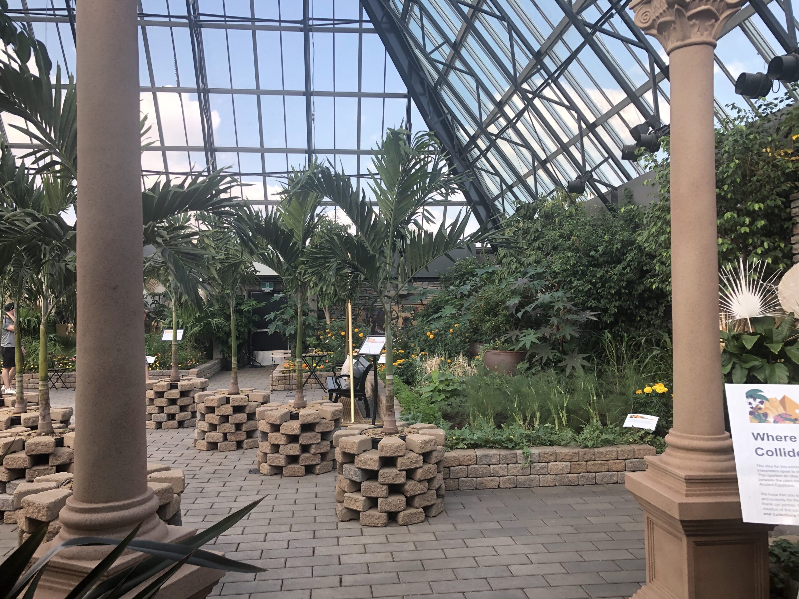 "Where Pyramids Collide," the newest exhibit at the Muttart ...