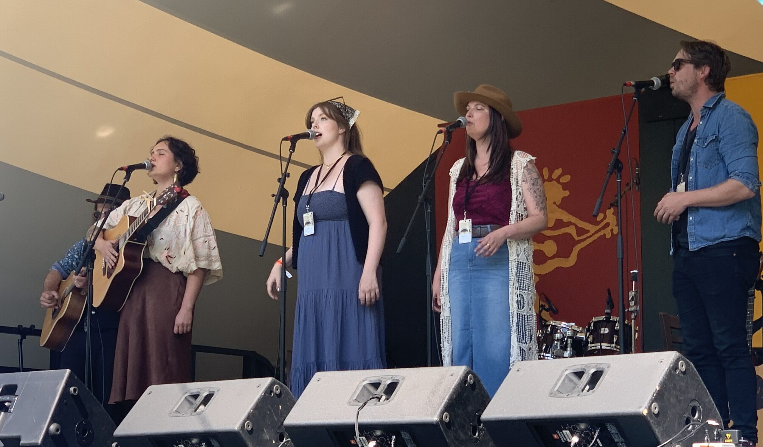 School of Song's Kaiya Kodie and Lily Monaghan make Folk Fest debut ...