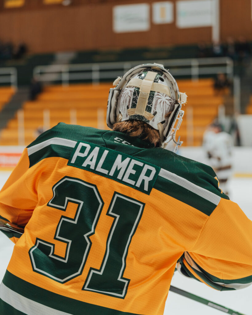 Tyler Palmer gives the Bears four years of goal-tending talent - The Gateway
