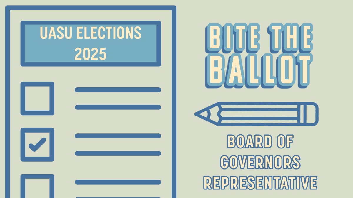 Bite the Ballot: Board of Governors representative - The Gateway