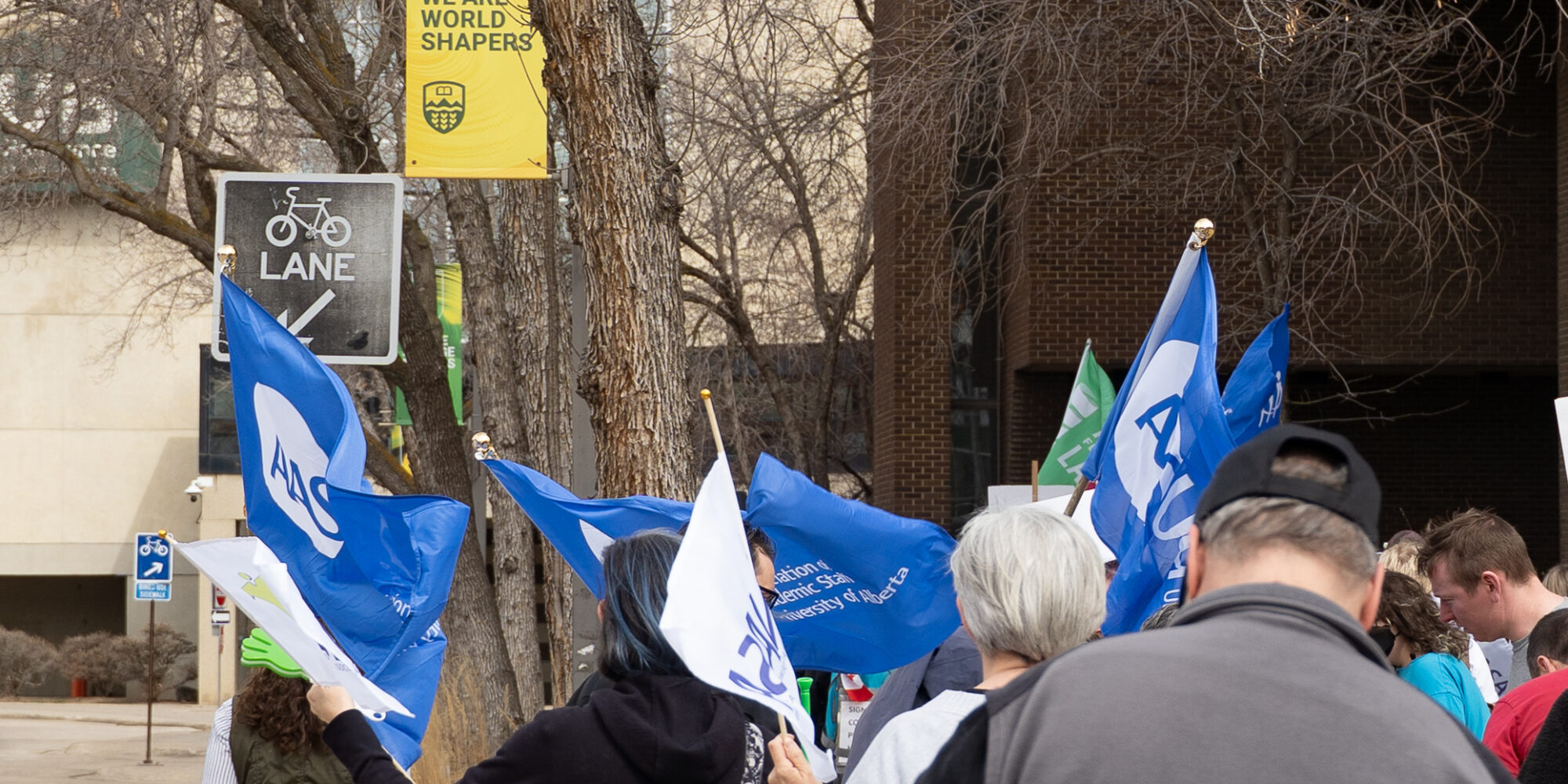 Unions gather for May Day on campus - The Gateway