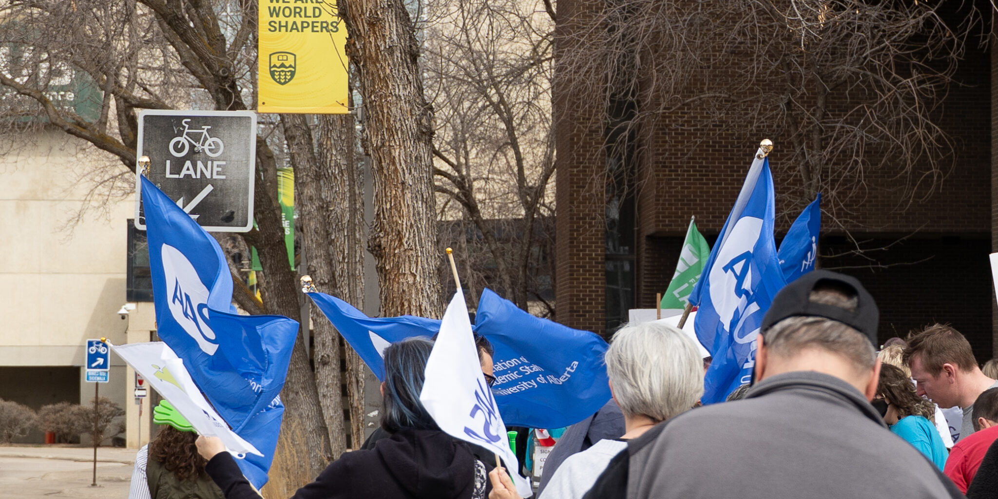 Unions gather for May Day on campus - The Gateway